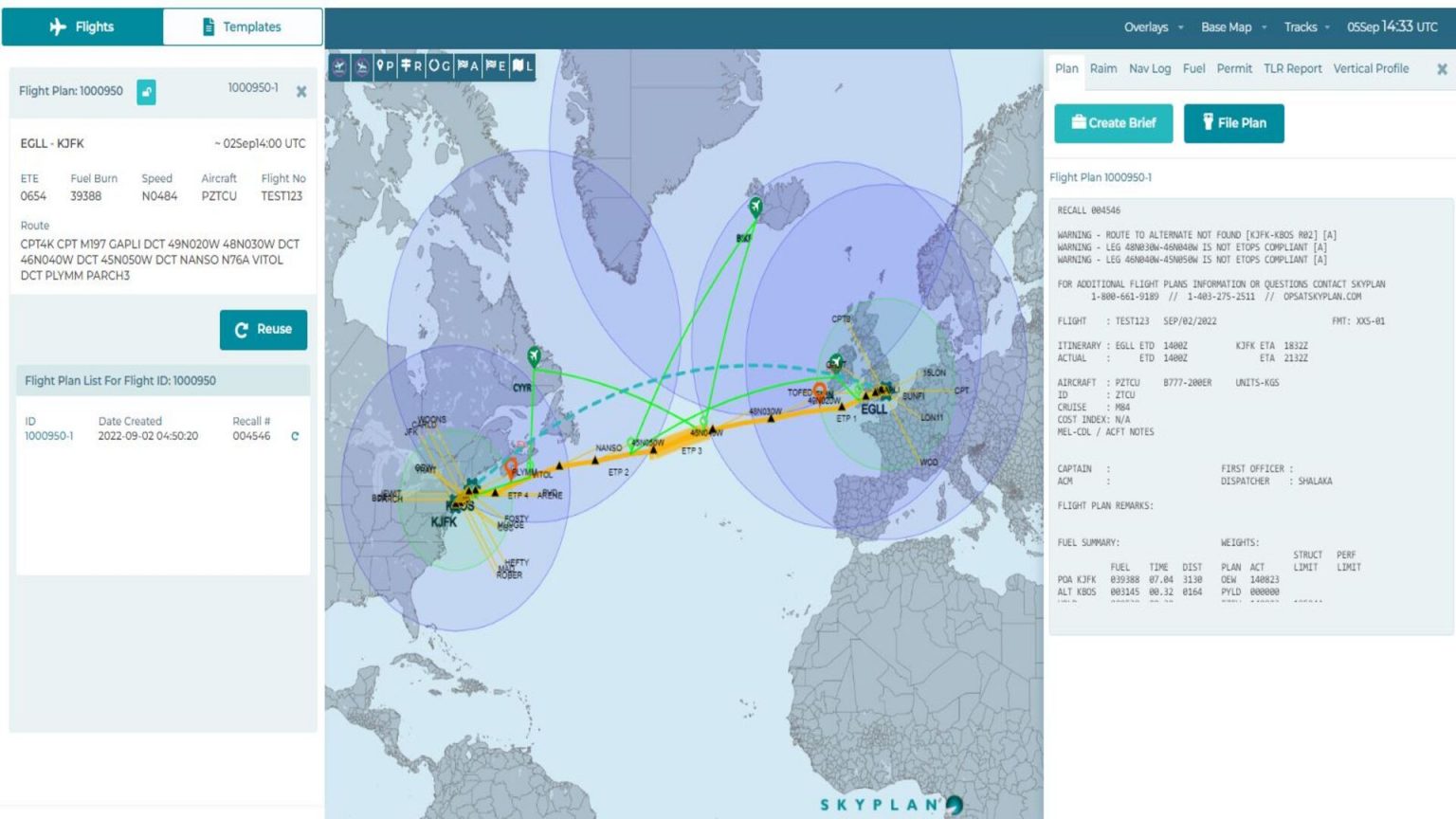 flight plan | Skyplan Services Limited